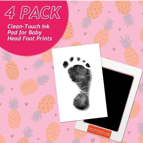 outus | Other | Nwt Newbornbaby Handprint Footprint Paw Print Kit 4 Ink ...